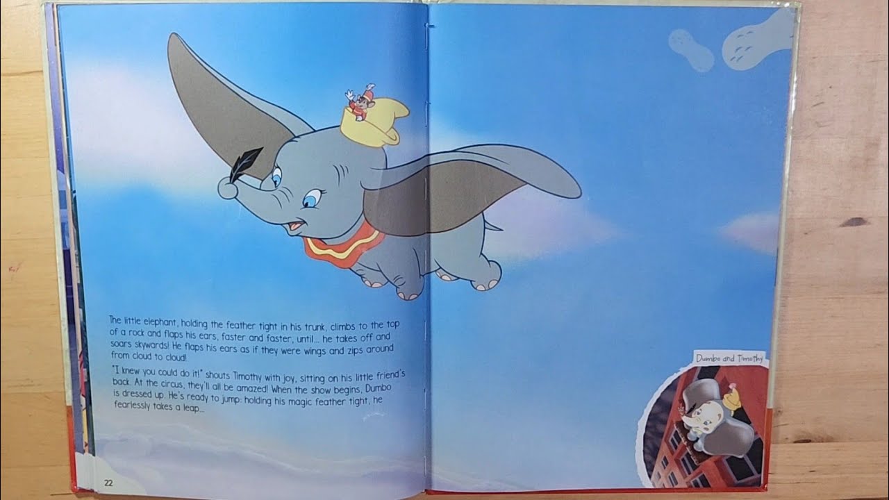 Disney Dumbo the Elephant Audible | Book Reading | Nursery Fairy Tales ...