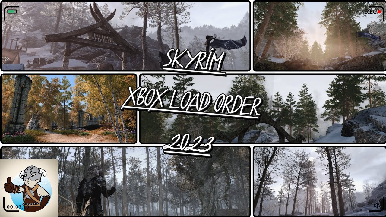 Skyrim AE Xbox 2023 Load Order YouTube Skyrim AE Xbox 2023 Load Order YouTube