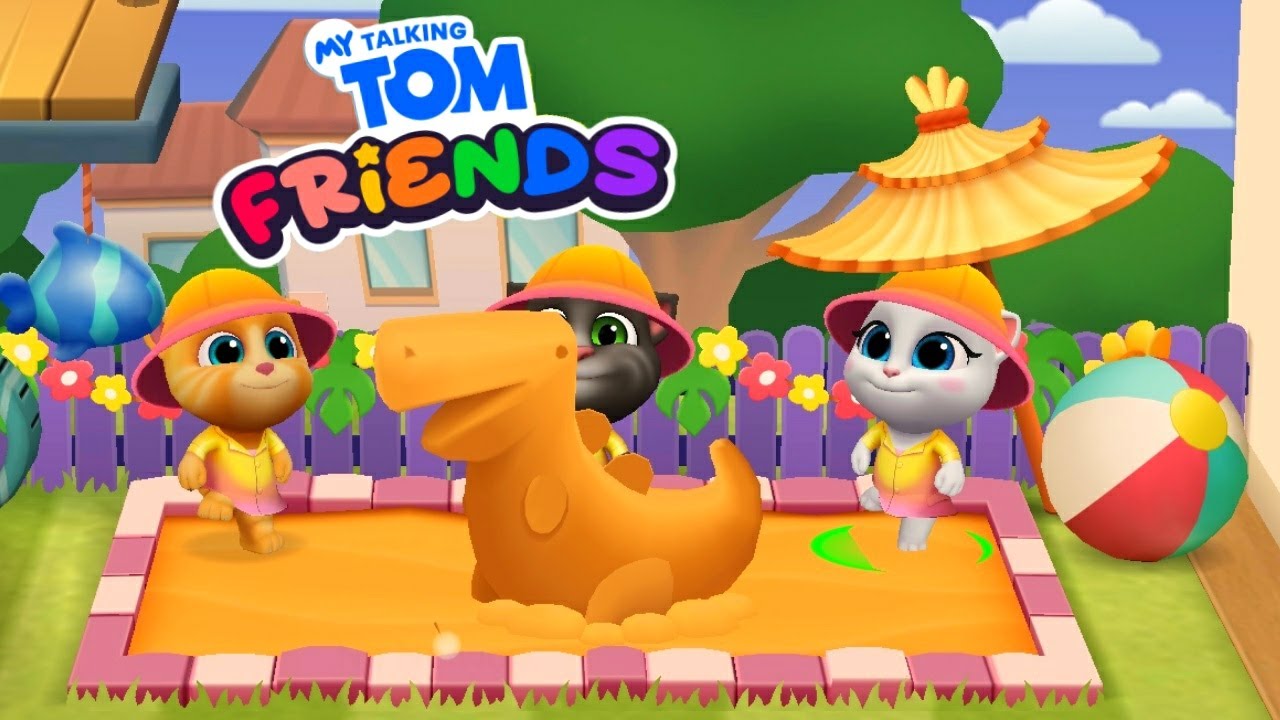 Raccoon Back Again - My Talking Tom Friends Update Gameplay Walkthrough ...