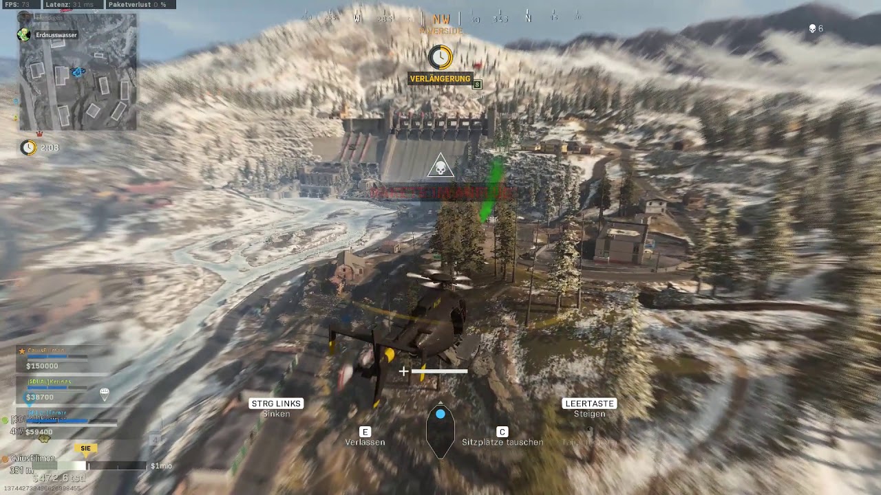 CoD Warzone rocket heli dodge - YouTube