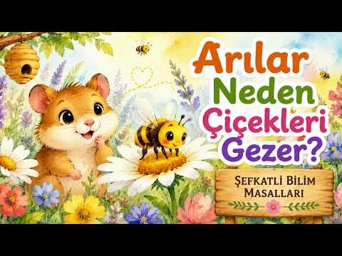 Uyku Masalı I Arılar Neden Çiçekleri Gezer? I Momo I Şefkatli Bilim Masalları