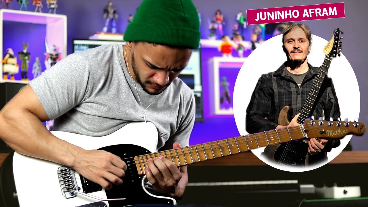 O Juninho Afram CONQUISTOU muitos Guitarristas com esse solo ( Aos pés ...
