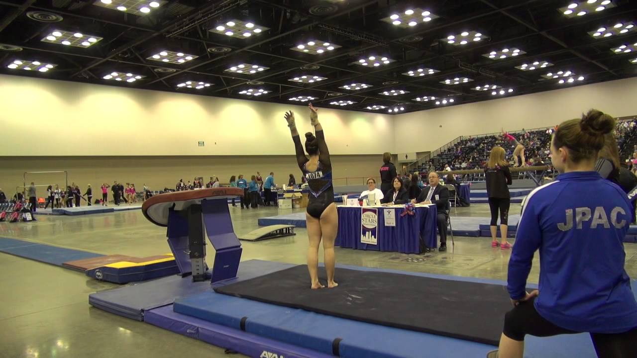 Sarah Gantner Lv10 JPAC, Vault 2015CircleofStars - YouTube