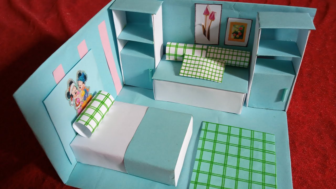 how to build miniature house with waste cardboard boxes|diy carboard ...