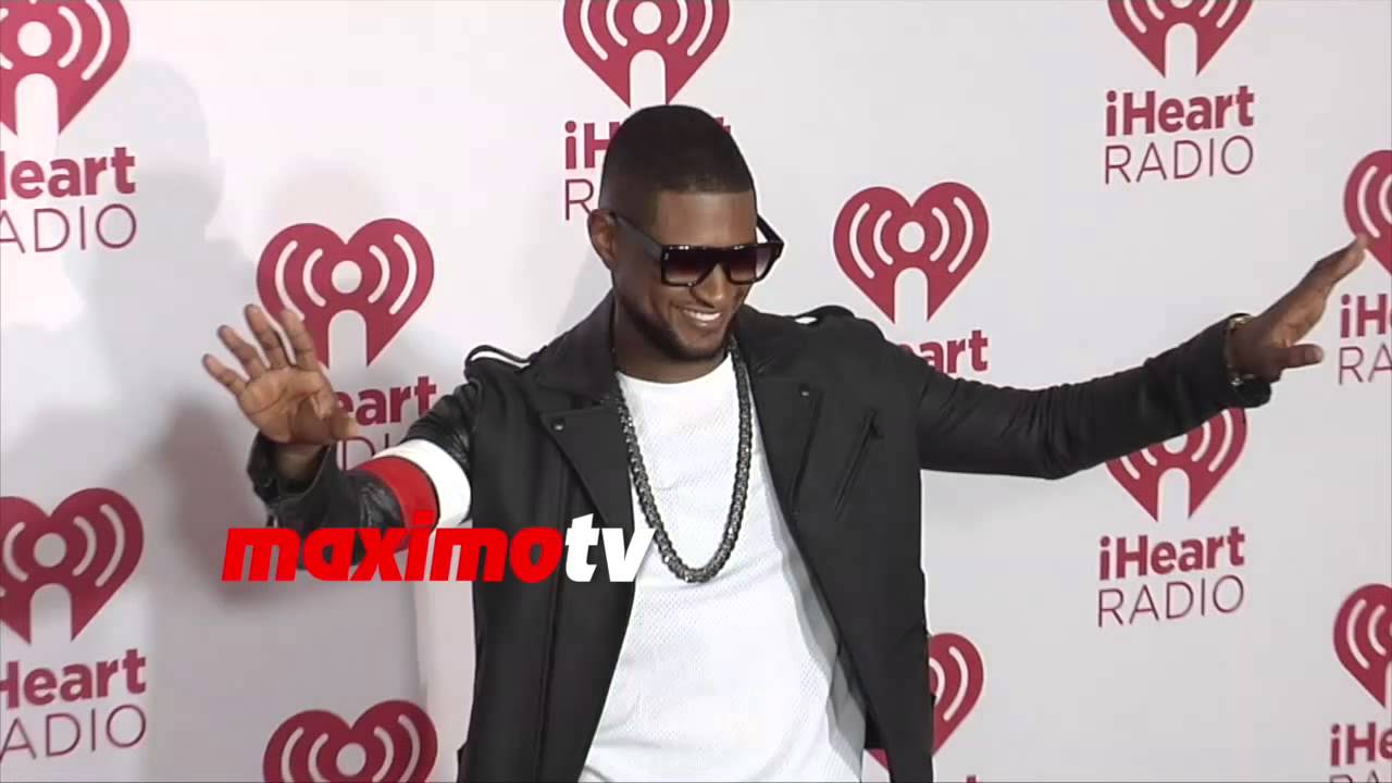 Usher | 2014 iHeartRadio Music Festival | Red Carpet - YouTube