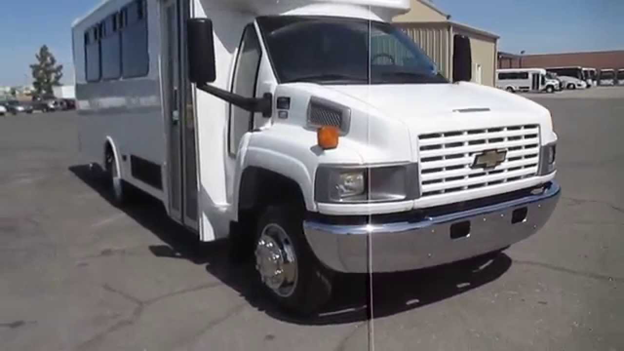 Used Bus For Sale - 2007 Chevy C4500 Glaval 21 Passenger With Rear ...