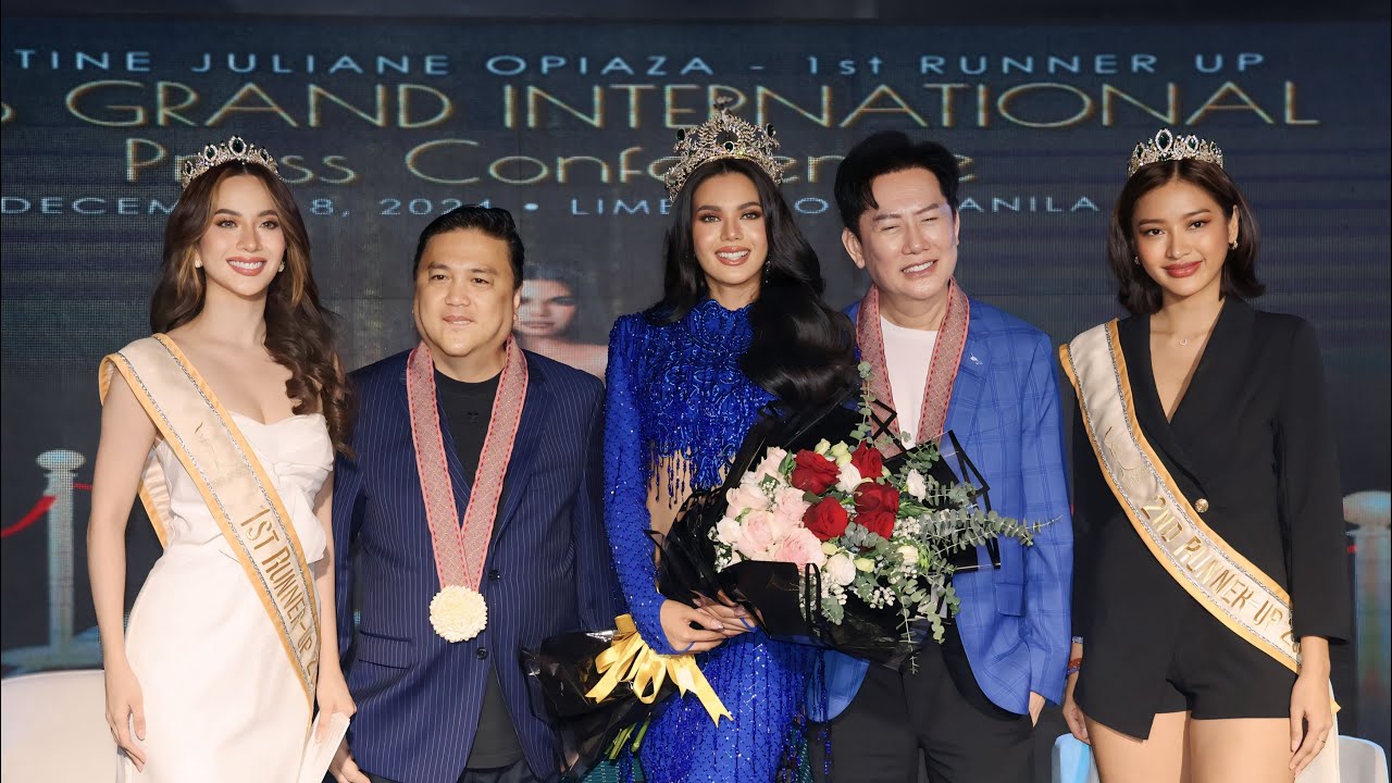 CJ Opiaza! Miss Grand International 2024 First Runner-Up Homecoming ...