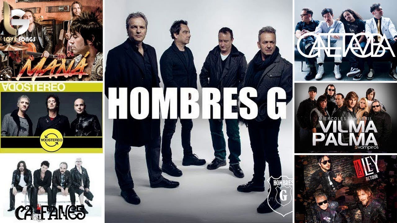Hombres G, Soda Estéreo, Enanitos Verdes, Mana, Jaguares, Elefante, Juanes ROCK MIX EXITOS ...