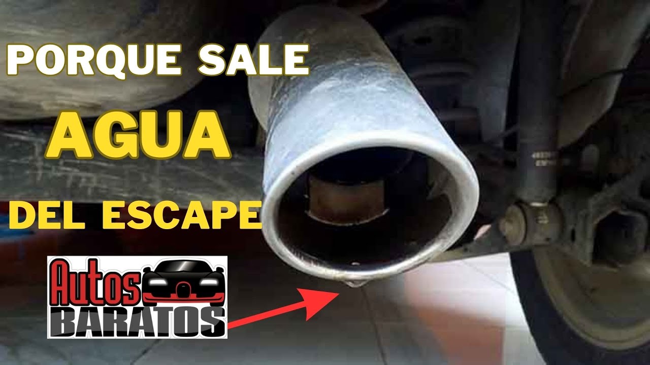 2 Razones porque Sale Agua por el Tubo de Escape” cuidado - YouTube