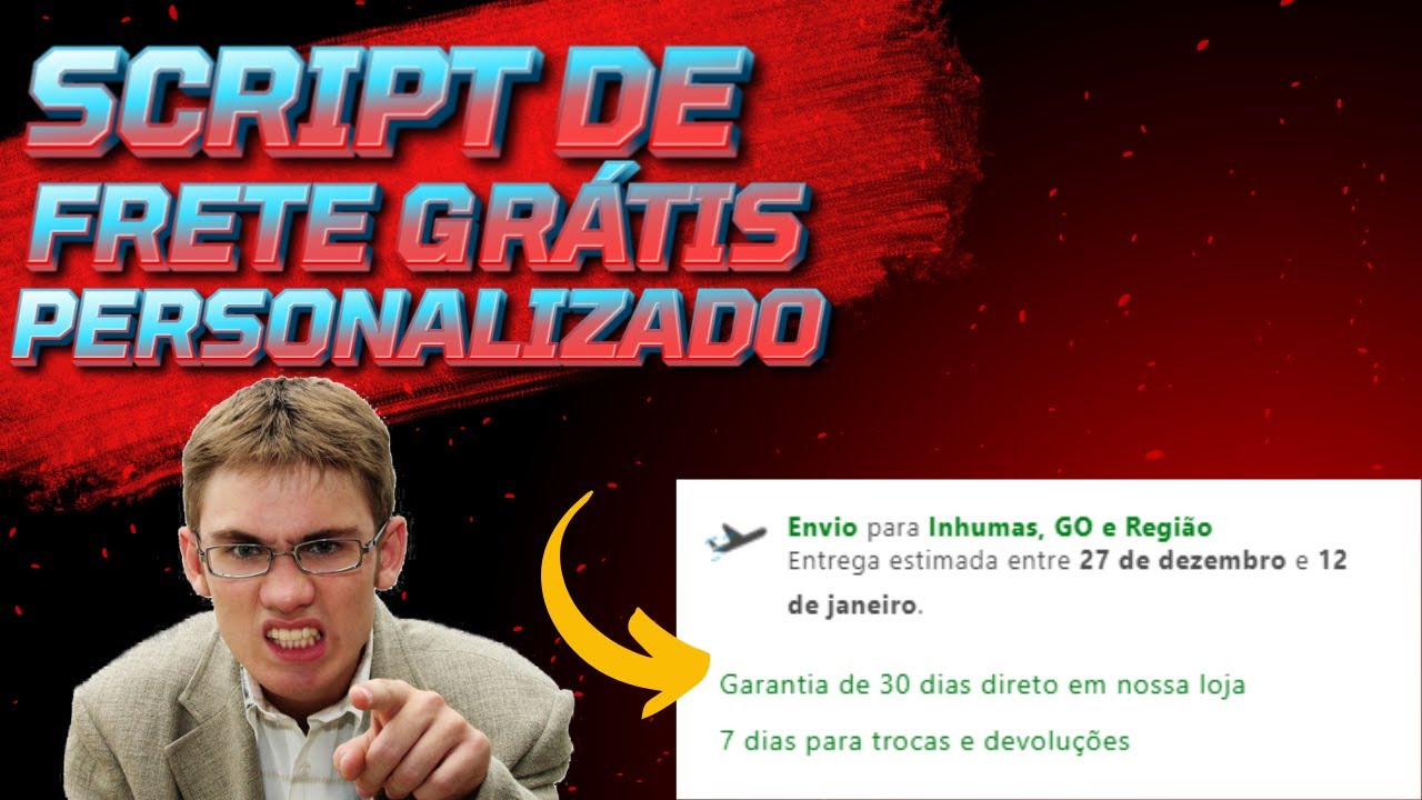 Script de frete Grátis atualizado na sua loja Shopify (DROPSHIPPING ...