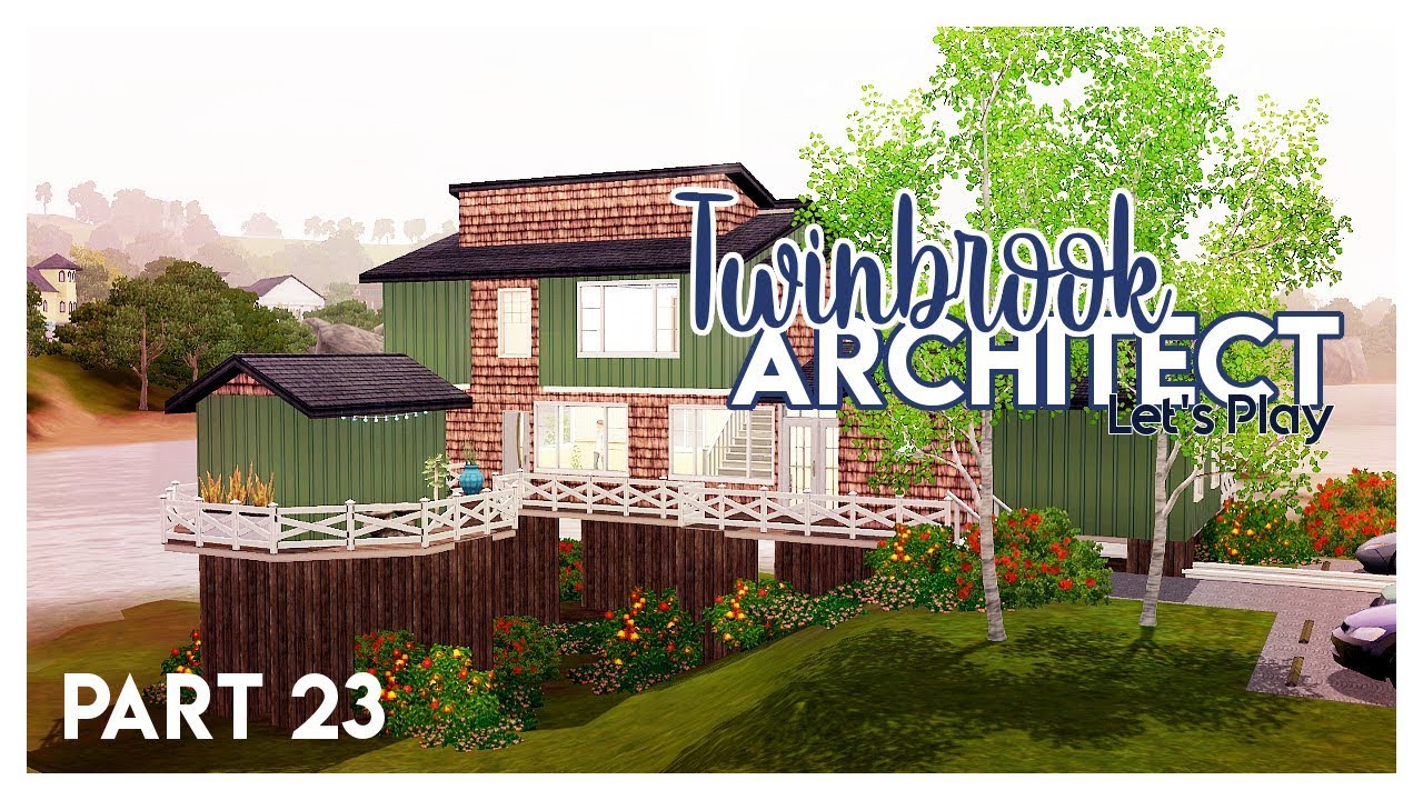 The Sims 3 | Twinbrook Architect Part 23 | SEARCHING FOR CLIENTS - YouTube