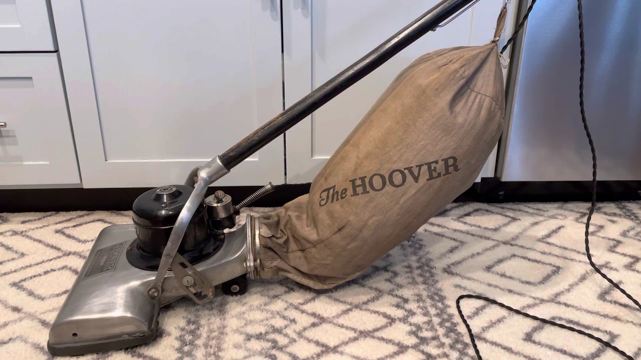 Vintage Hoover 105 (1918) Vacuum Cleaner Restored - YouTube