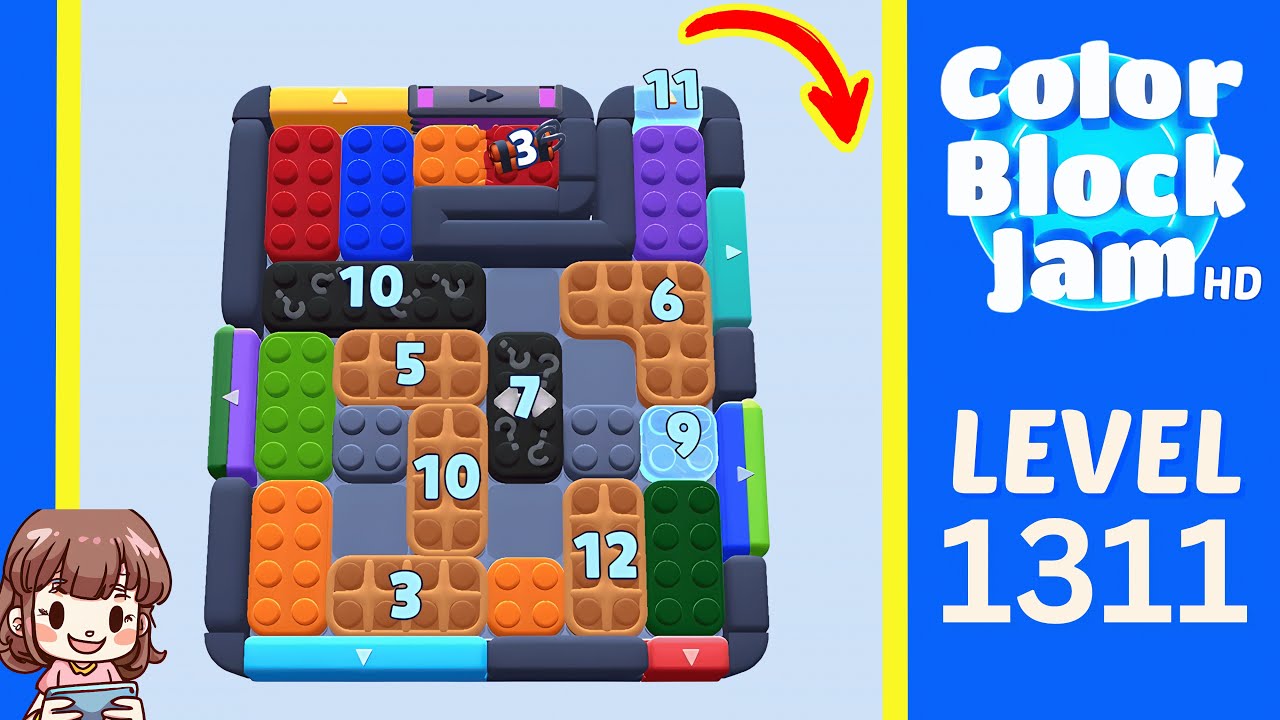 Color Block Jam Level 1311 Solution Walkthrough - YouTube
