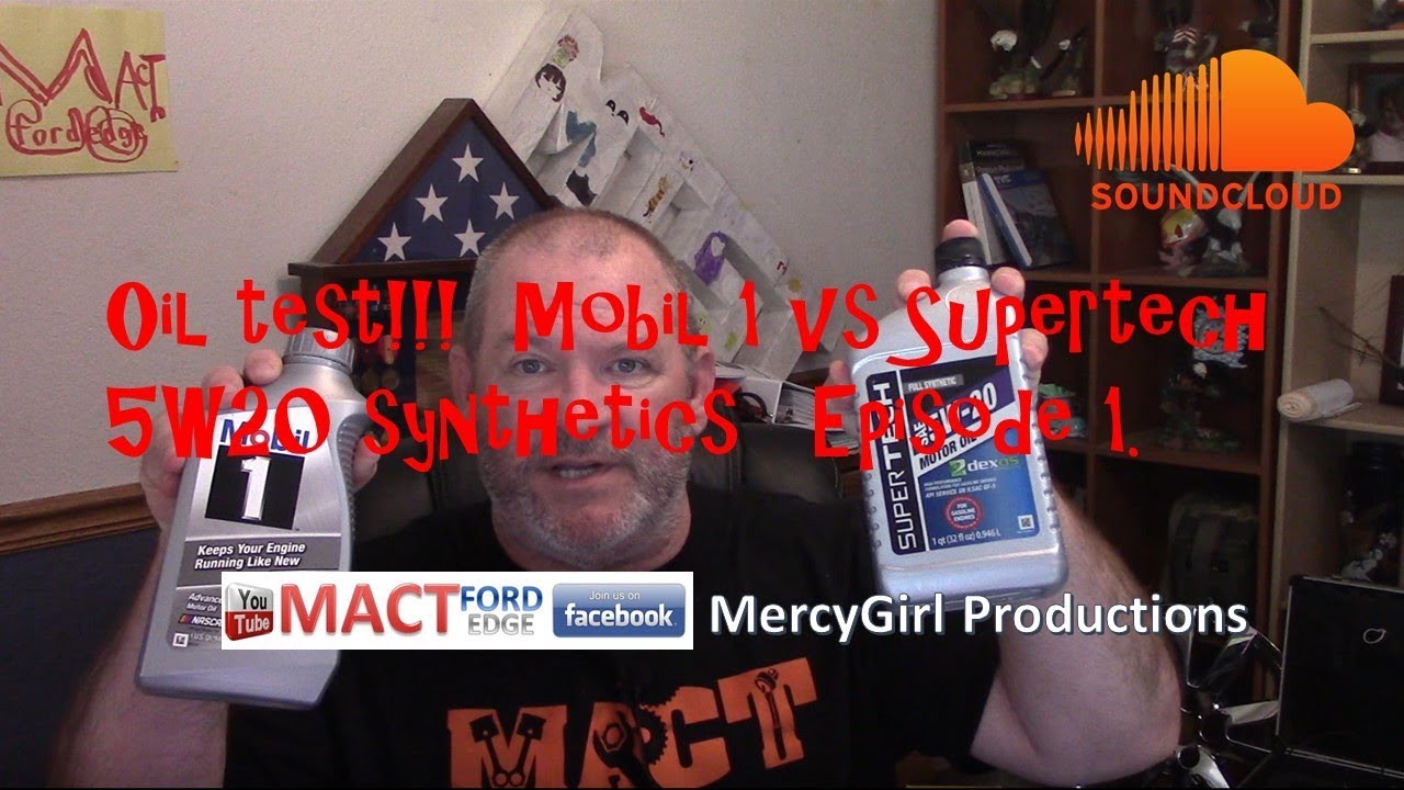 Oil testing series Mobil 1 vs Walmart Supertech 5W20 By MACT Garage ...