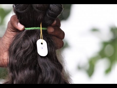 Hair Extensions Hand Tied Weft Training Tutorial - YouTube