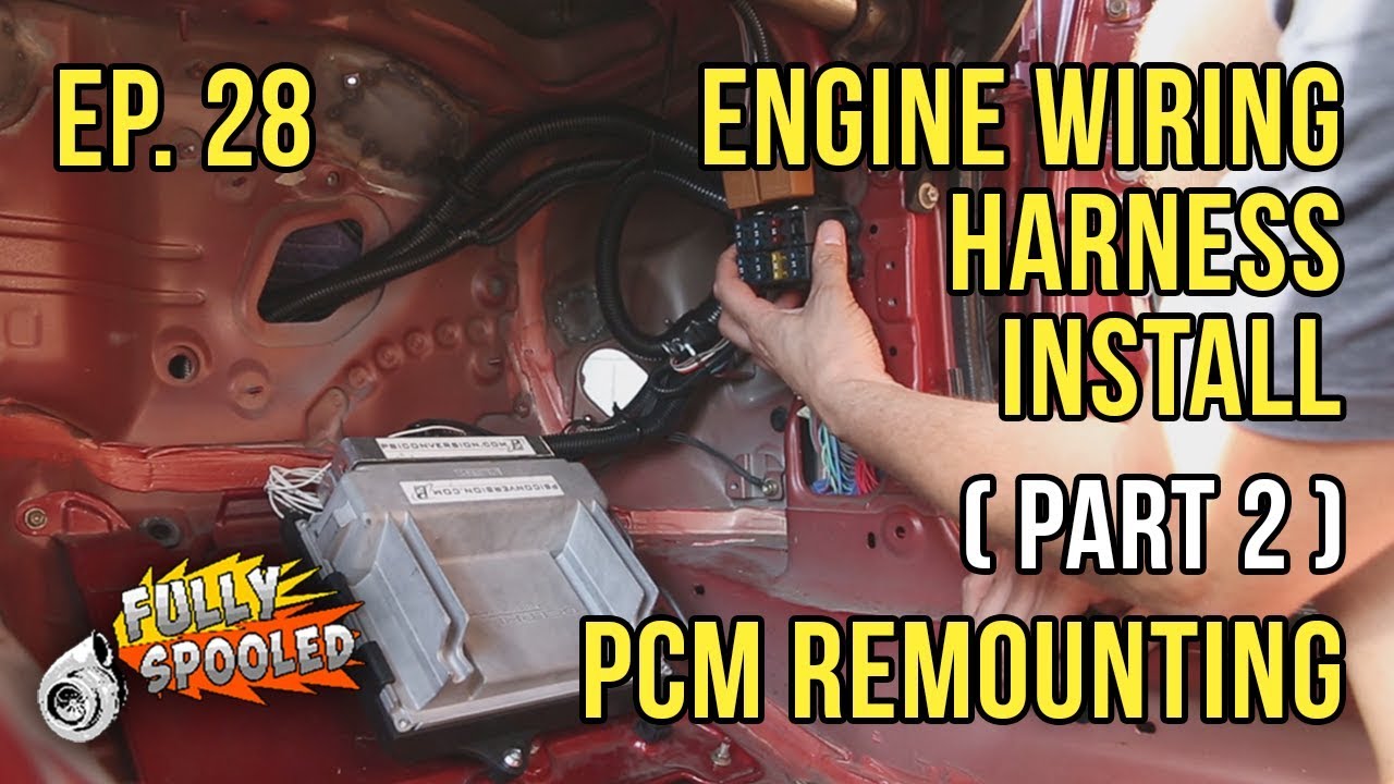 Lexus SC400 Drift Build. Ep.28 - LS Swap Wiring Harness Install and ...