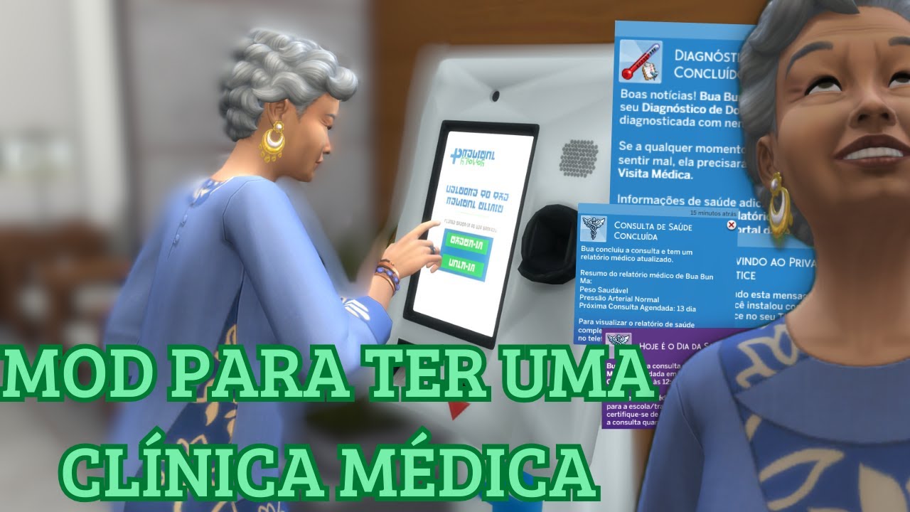 MOD PRIVATE PRACTICE(Mod para ter clínicas médicas no The Sims 4)/Mods ...