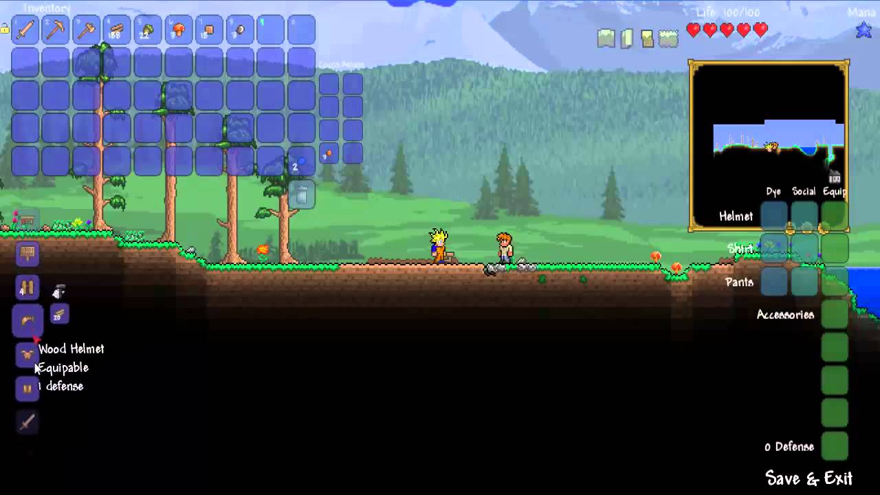 Terraria #1 SUPER SAIYAN - YouTube