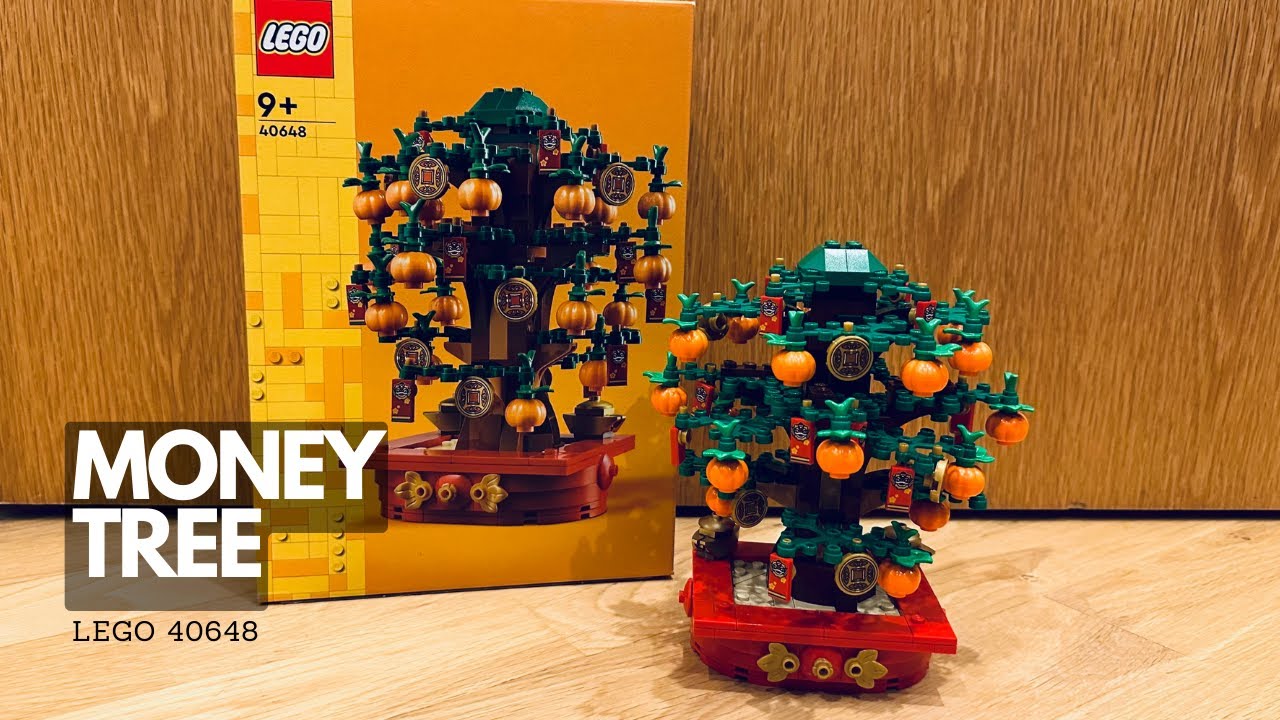 LEGO 40648 Money Tree | Unbox and Build | Lego Building Timelapse ...