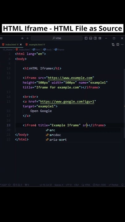 Embedding Html Files With Iframe Src Attribute Htmlintroduction 4132