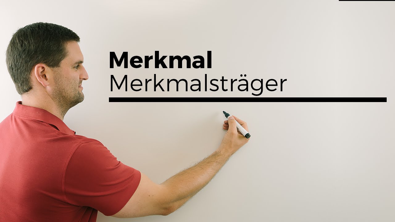 Merkmal, Merkmalsträger, Merkmalsausprägung, Statistik | Mathe by ...