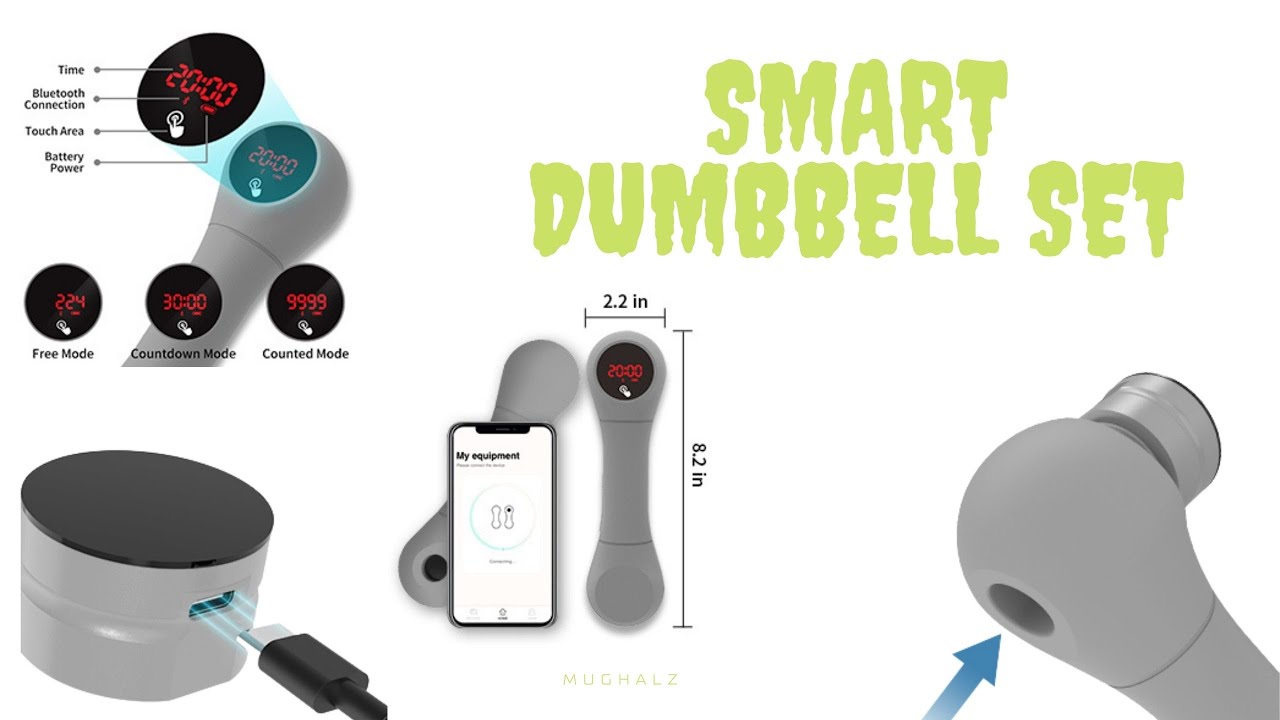 Smart Dumbbell Set, Professional Fitness Dumbbell. - YouTube