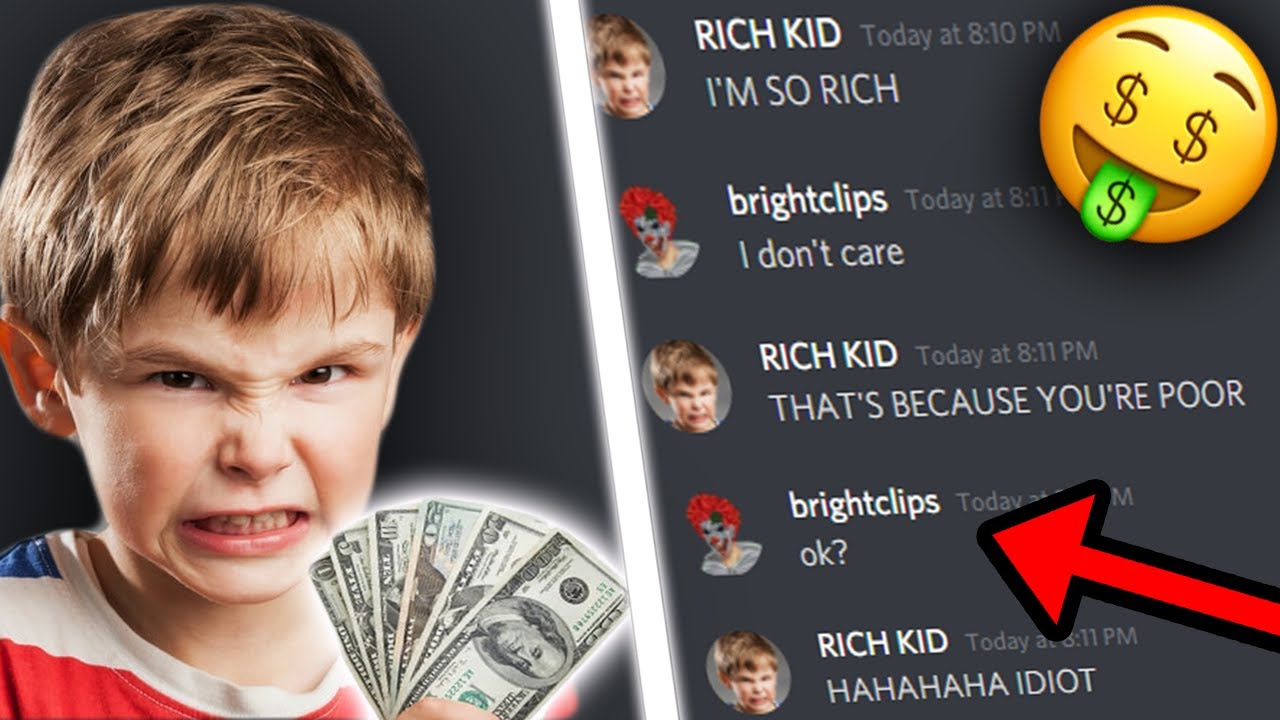TROLLING A ANGRY RICH KID! (SO SPOILED) - YouTube