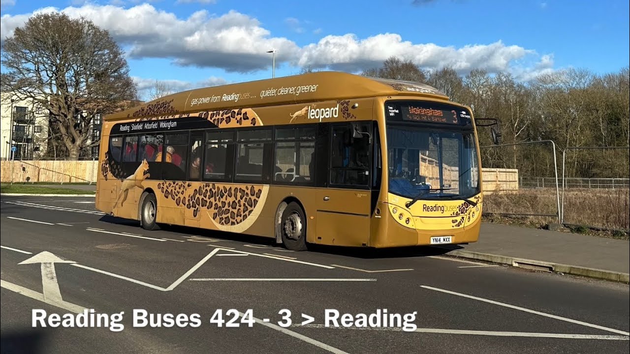 Reading 424 Scania K270UB E300 YN14MXT - YouTube