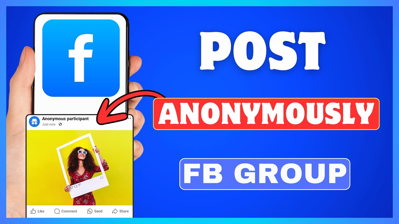 How To Post As Anonymous On Facebook Group | Post Anonymously On ...