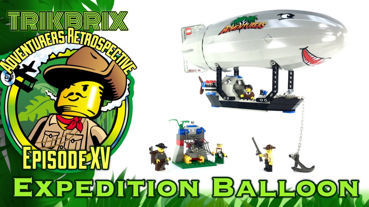 LEGO 5956 Expedition Balloon *VINTAGE REVIEW* - Adventurers ...