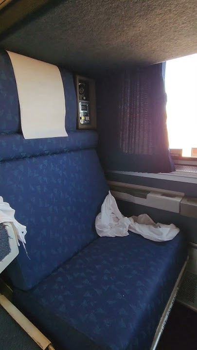 Roomette On The Amtrak California Zephyr! - YouTube