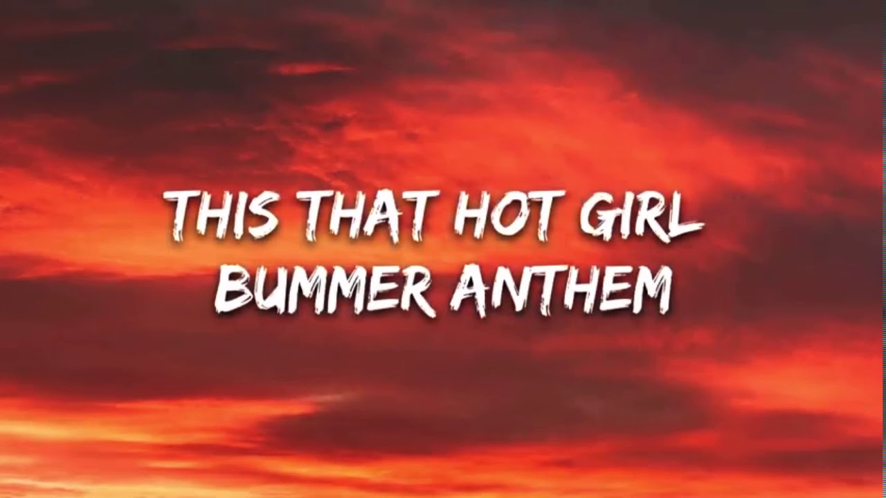 Blackbear - Hot girl bummer (lyrics) - YouTube