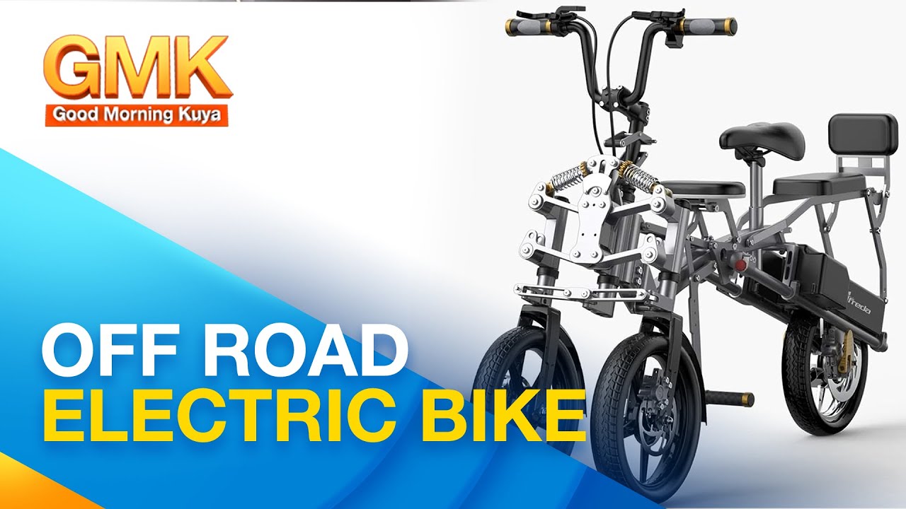 World's First Folding 3-wheel Electric Bike | Techy Muna - YouTube