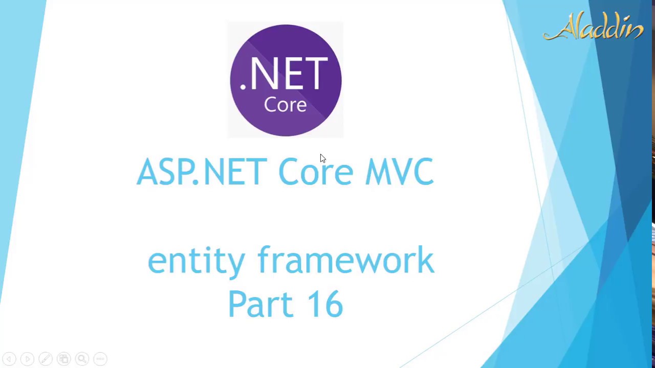 ASP.NET Core MVC EntityFramework - Controller 9 Part 16 - YouTube
