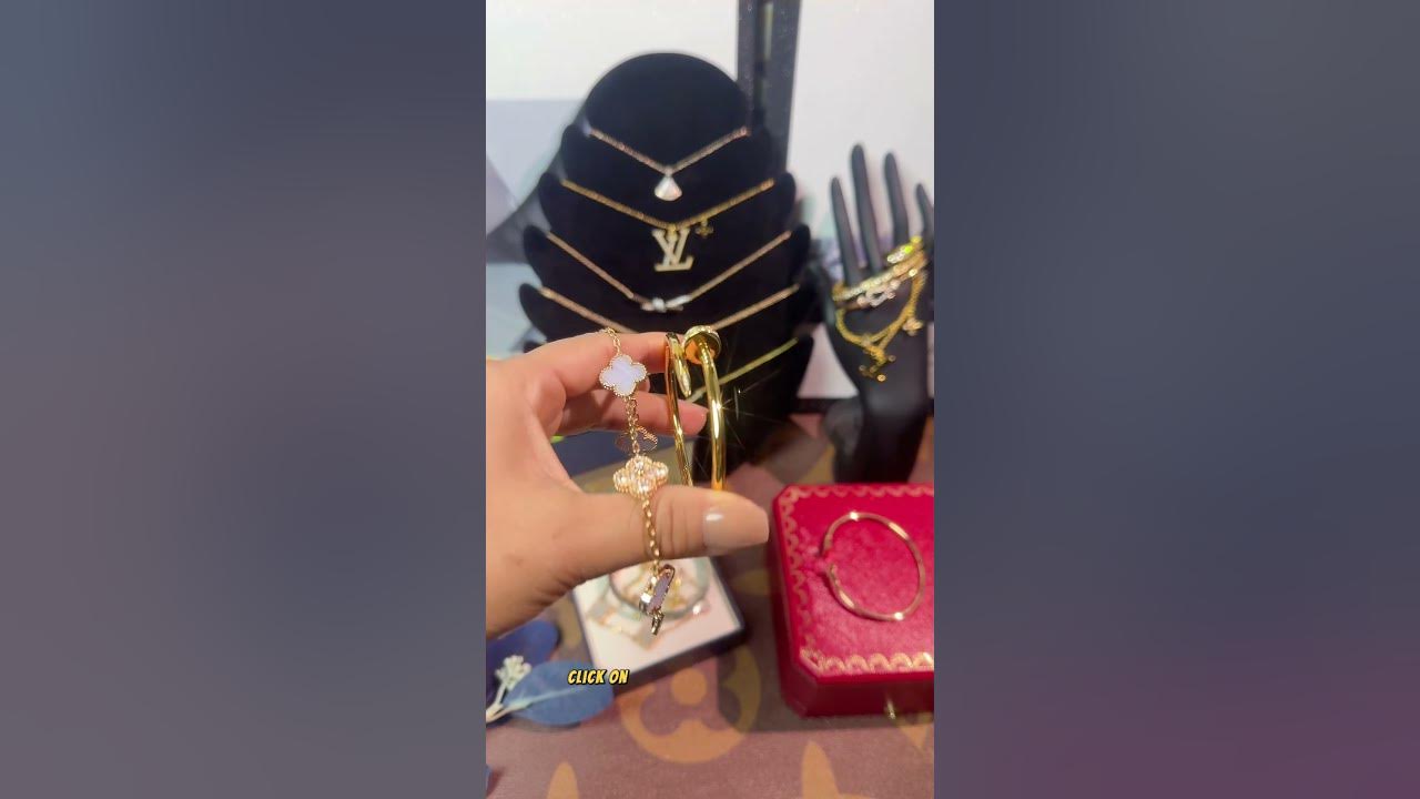 Luxury jewelry#18kgold #inlove#celebrityfashion#fyp #topjewelry#LVbuyingagent#Cartierbuyingagent ...
