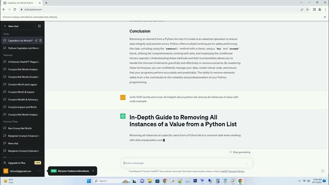 Python List Remove Element If Exists YouTube python-list-remove-element-if-exists-youtube