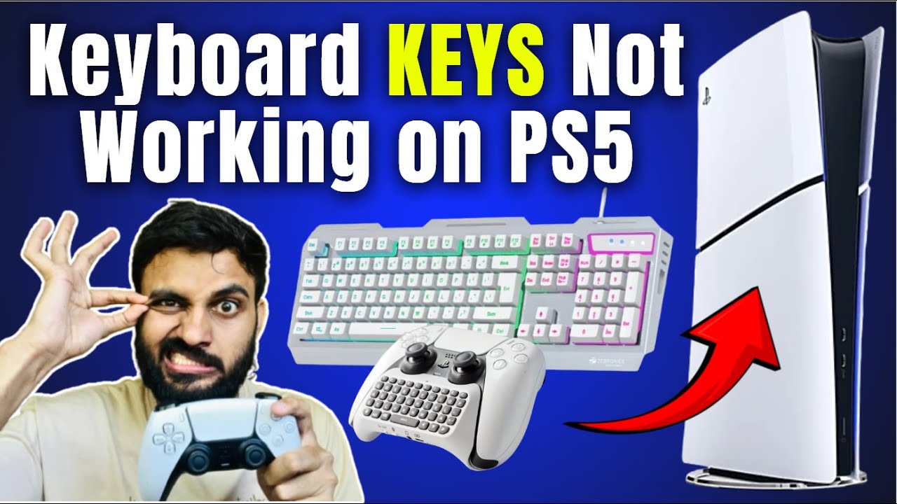 How to Fix Keyboard Keys Not Working on PS5 ⚡#playstation5 #ps5 - YouTube