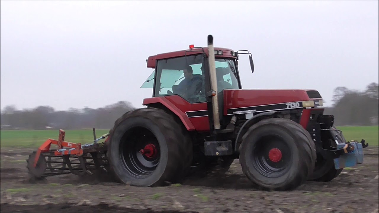 Case Magnum 7130 testen voor trekkerslep. - YouTube