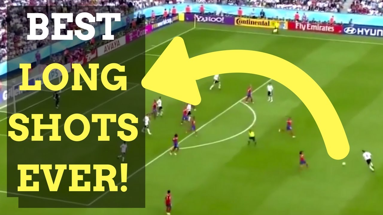CRAZIEST LONG SHOT GOALS in Football History Best Long Range ...