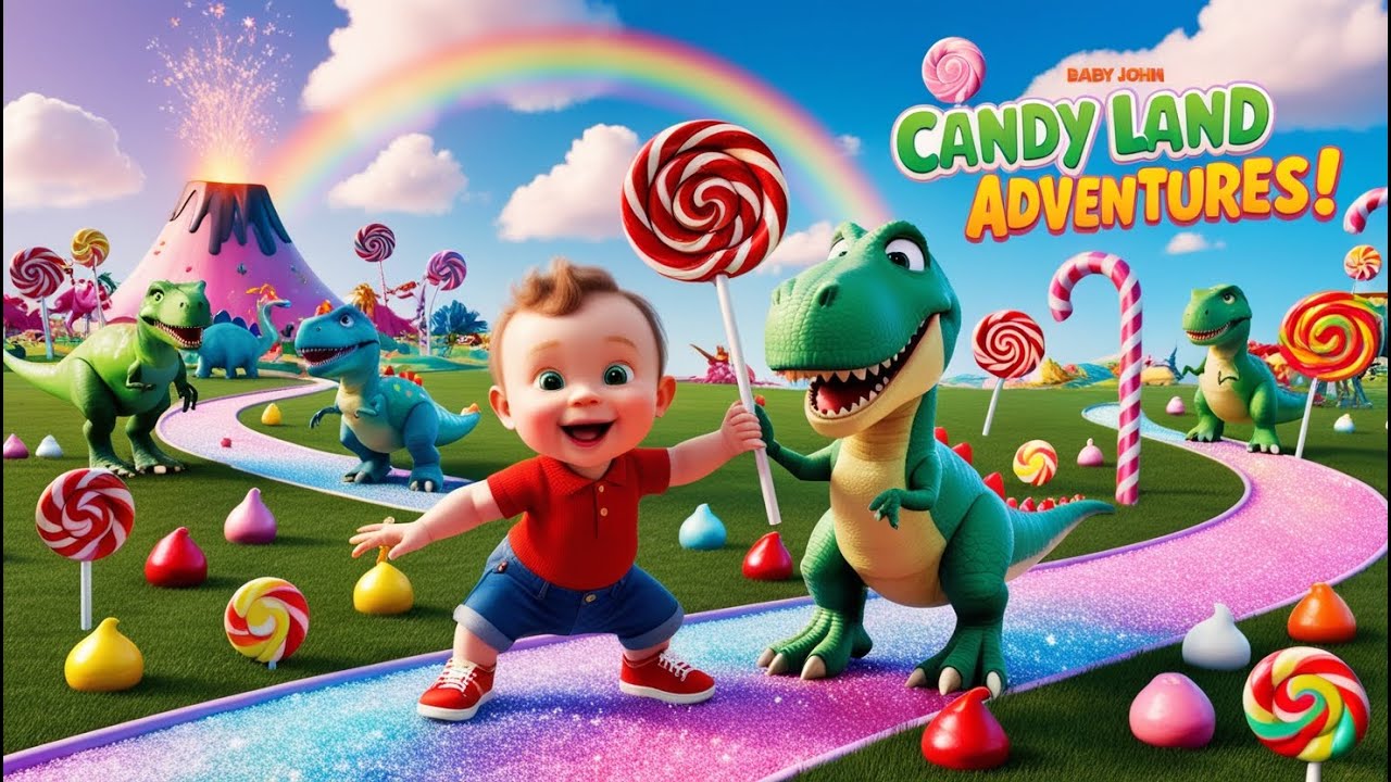 Candy Land | Nursery Rhymes for kids | Candy Land Song & Fun Learning ...