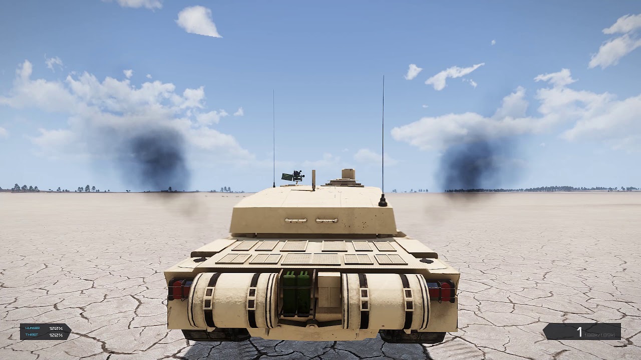 ArmA 3 Танк Chalenger против 4-х гранатомётчиков и Т-100 Varsuk - YouTube