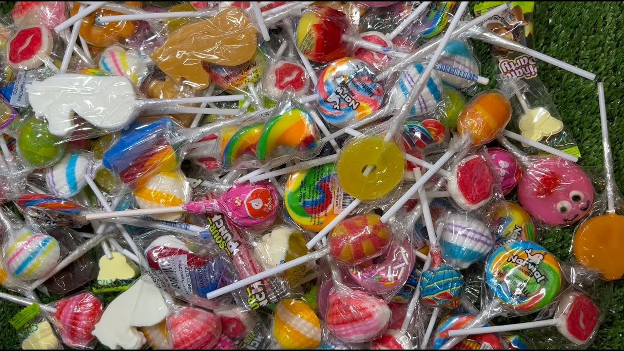 Lovely candy and chocolate ASMR | Candy sound | Satisfying Video - YouTube