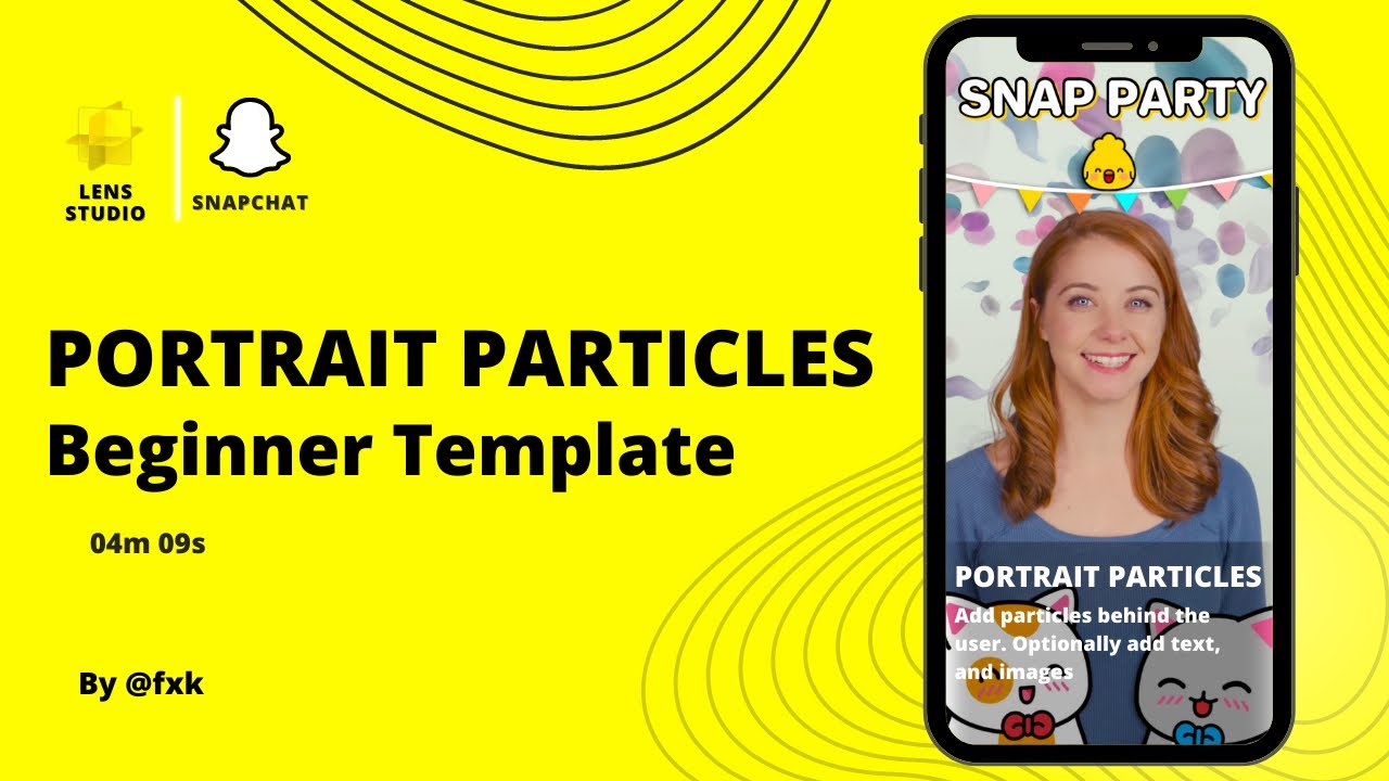 Lens Studio: Portrait Particles | Beginner Template | S1E22 - YouTube