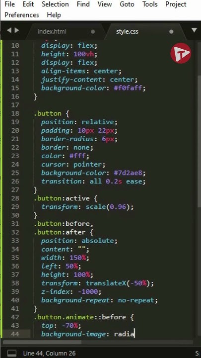 How to Create a Popup Button Animation using HTML and CSS with Source Code- Web Design Tutorial ...