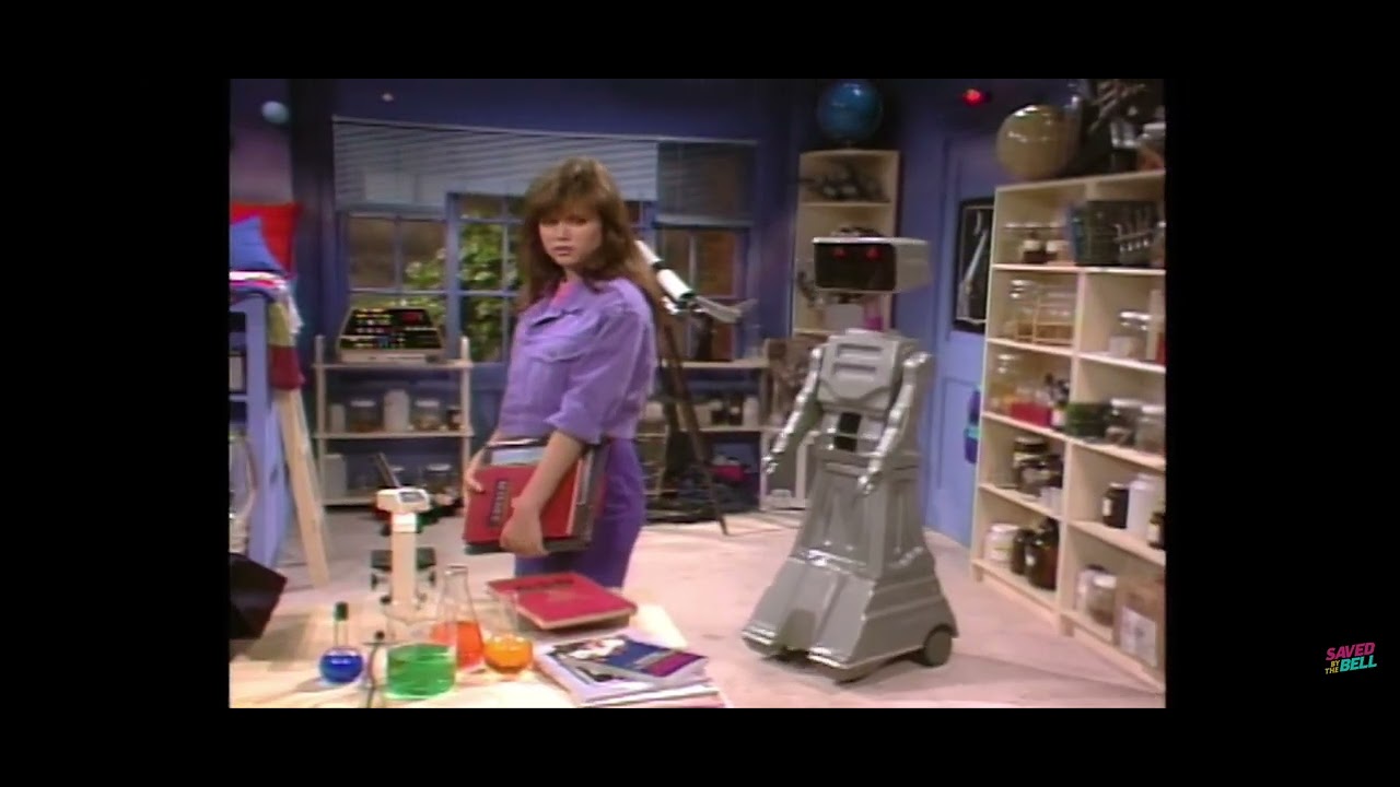 Kevin, Screech's robot saved by the bell - YouTube