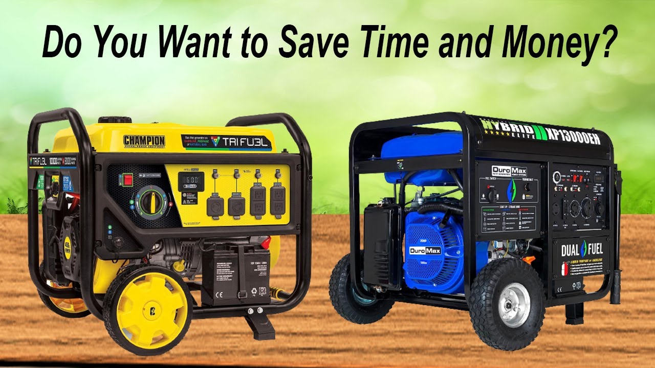 🏆 Top 5 Best Gas Generators for Reliable Power 🏆 [Watch this video ...