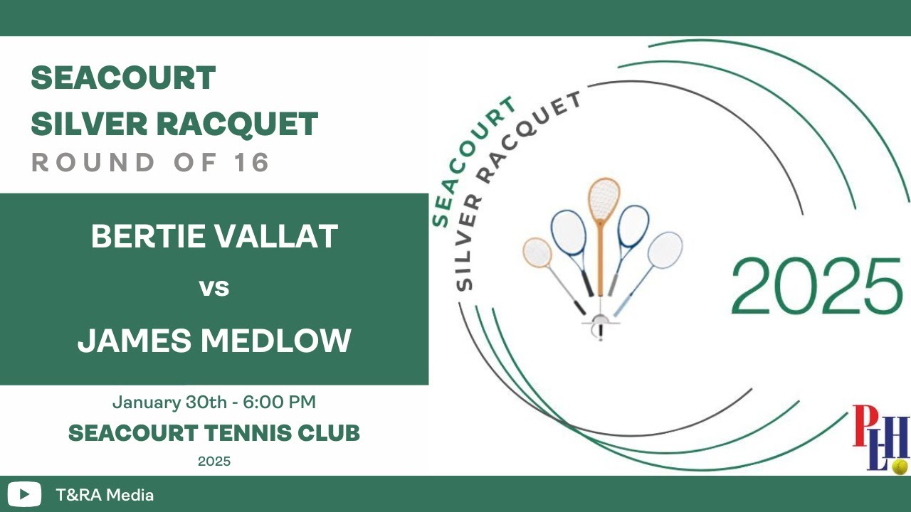 Seacourt Silver Racquet 2025 - Round of 16 - Claire Fahey vs Vaughan ...