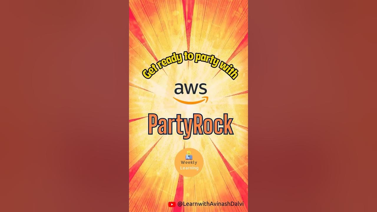 AWS Party Rock- let’s get ready to party with AI #shortsvideo #partyrock #ai #generativeai - YouTube