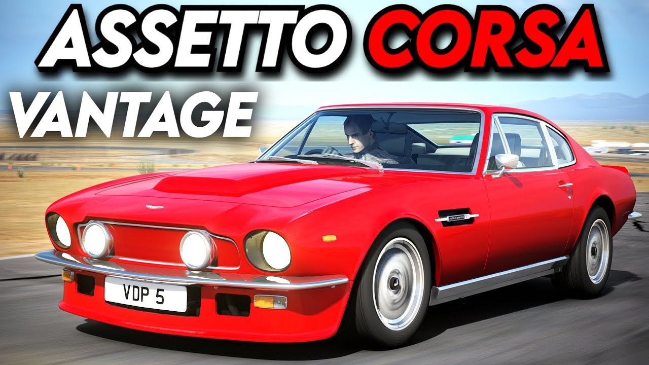 Aston Martin V8 Vantage in Assetto Corsa - YouTube