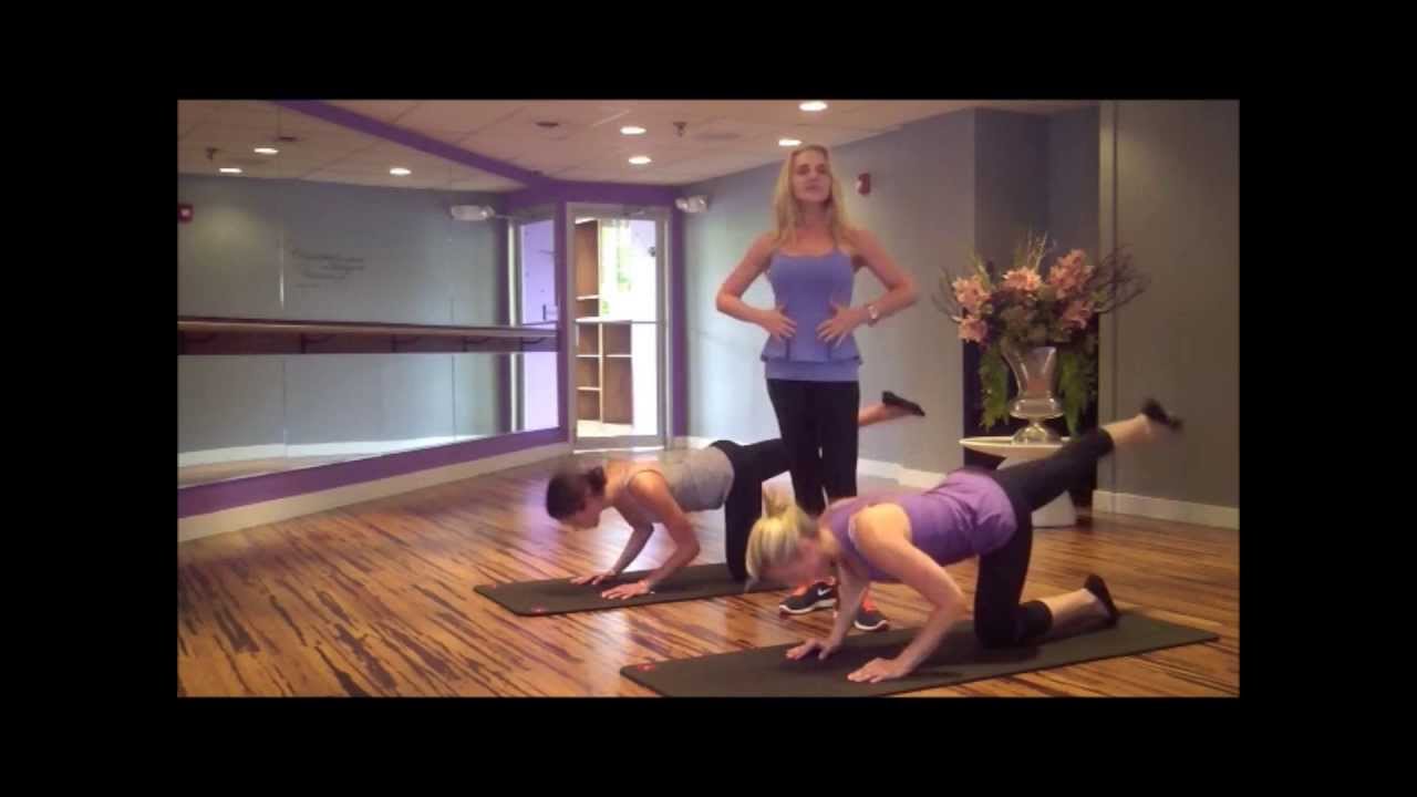 Pilates Tricep Presses Toned Triceps - YouTube